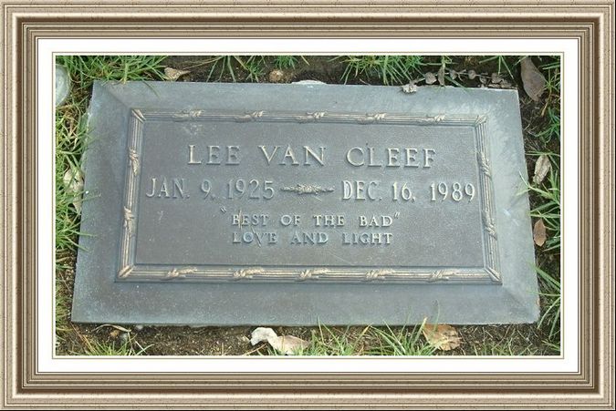 Lee Van Cleef Monuments For Graves | Olinger Grief Resource Ctr ...